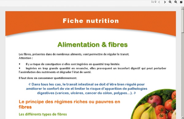 Régime sans fibres | Pearltrees